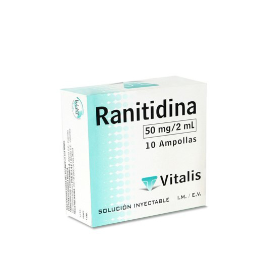 SuperMarket Sigo Costazul - Ranitidina Amp. 50Mg/2Ml X10 Blue Medical