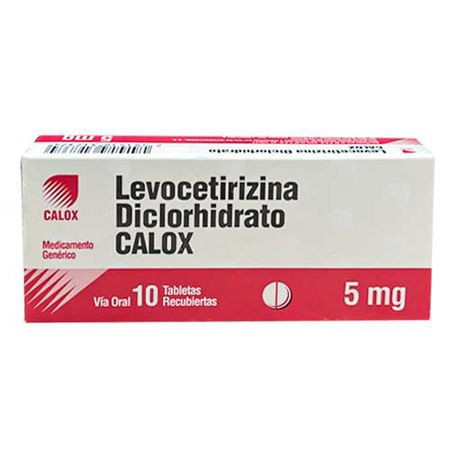 SuperMarket Sigo Costazul - Levocetiricina Diclohidrato Tab. 5Mg X10 Calox