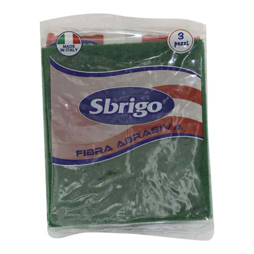SuperMarket Sigo Costazul - Esponja Sbrigo Fibra Abrasiva ( 3 Unidades).