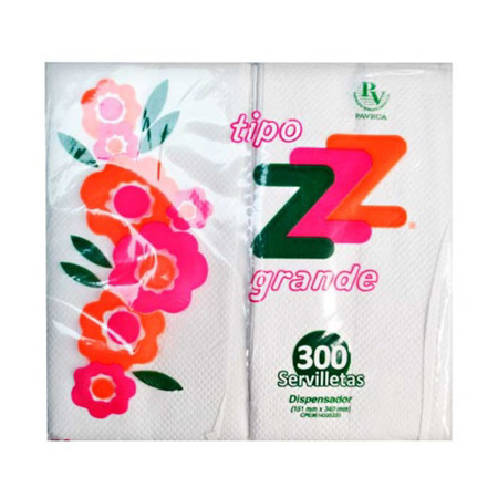 SuperMarket Sigo Costazul - Servilleta Poly Z Grande 300 Und